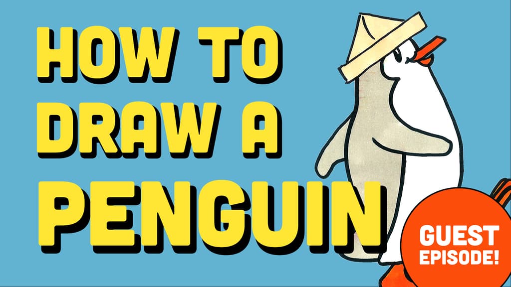 How to Draw a Penguin (with Jessica Linn Evans) | Episode 4 | Creature ...