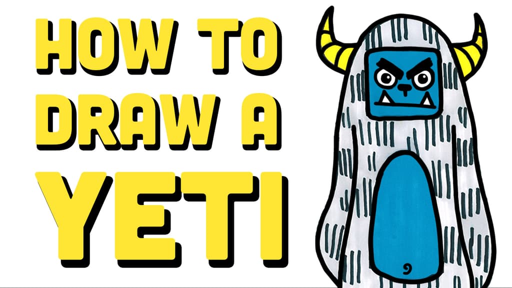 Episode 6 | How to Draw a Yeti | Creature Kids | Canon+